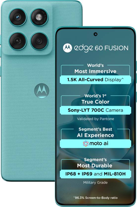 Motorola Edge 60 Fusion Phone Price, Specs, Comparison and Reviews ...