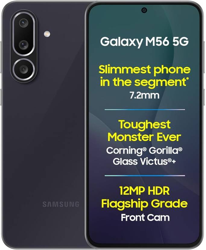 Samsung Galaxy M56 5G Phone Price, Specs, Comparison and Reviews (12th ...