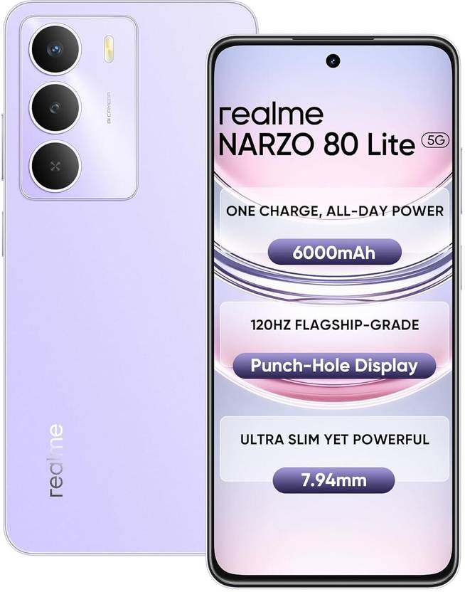 Realme Narzo 80 Lite 5G Phone Price, Specs, Comparison and Reviews (2nd November 2025) | Gadgets 360