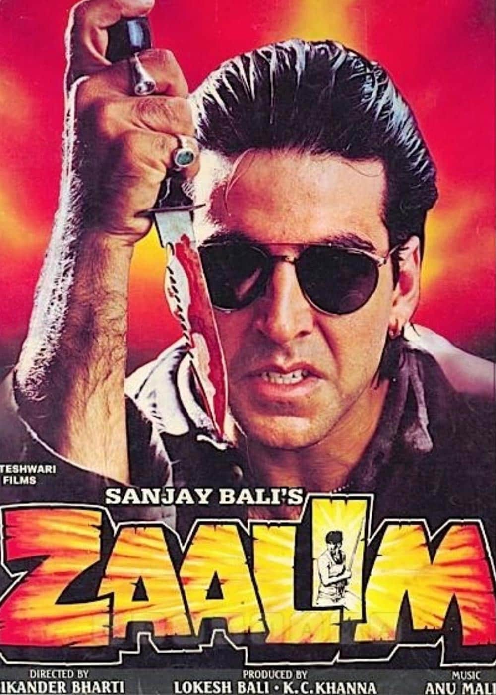Zaalim Movie (1994) | Release Date, Review, Cast, Trailer, Watch Online ...