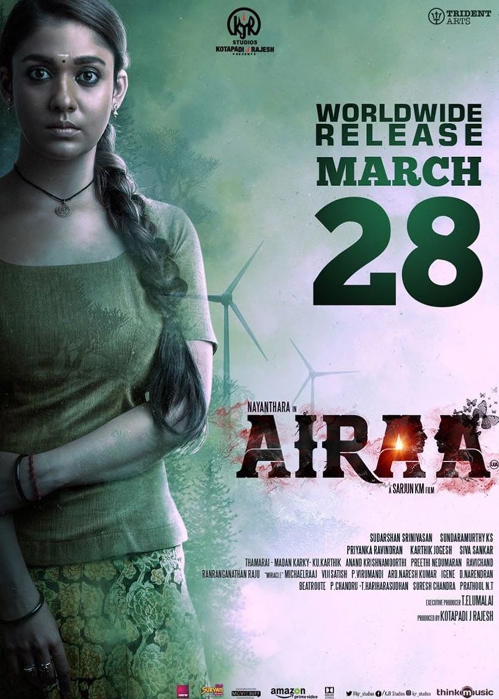 Airaa Movie (2019) | Release Date, Review, Cast, Trailer, Watch Online ...