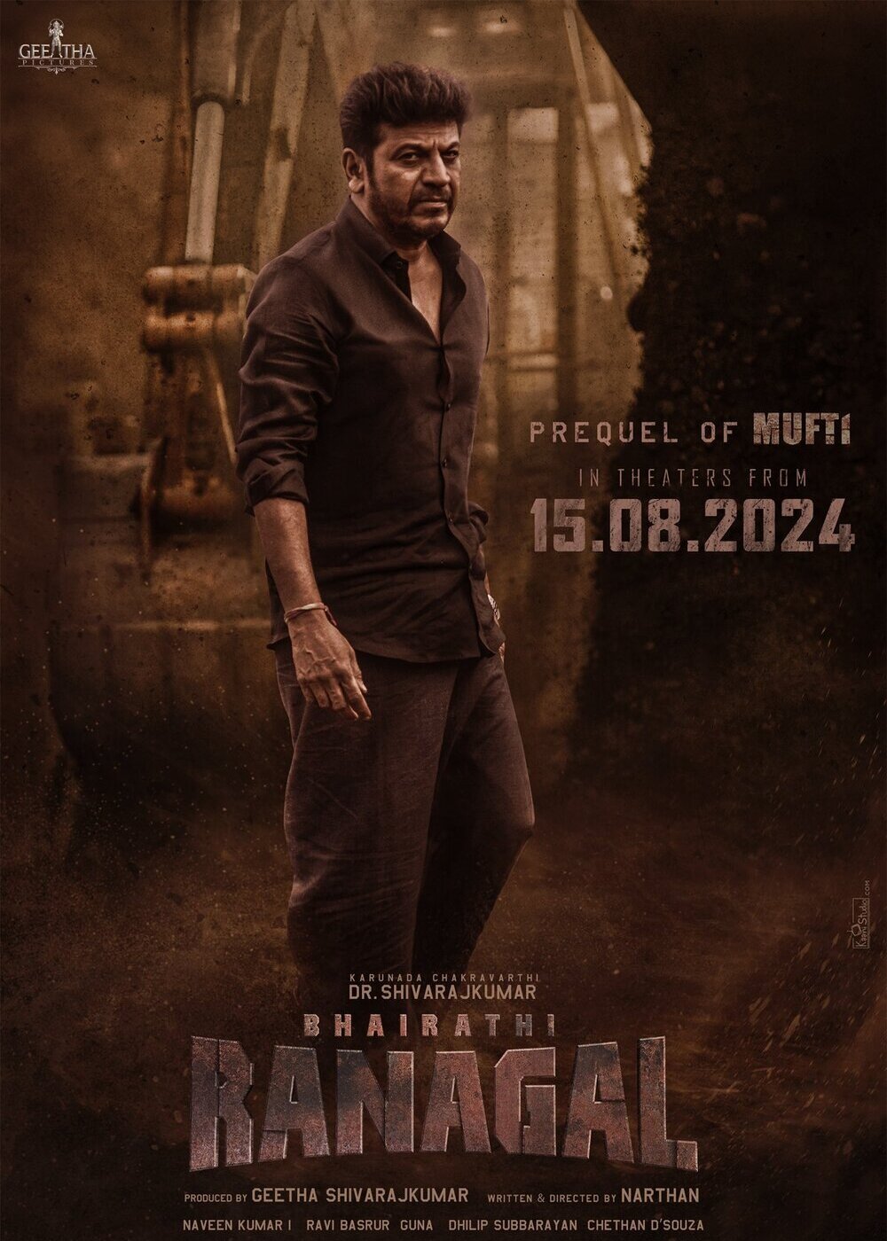 Bhairathi Ranagal Movie (2024) | Release Date, Review, Cast, Trailer ...