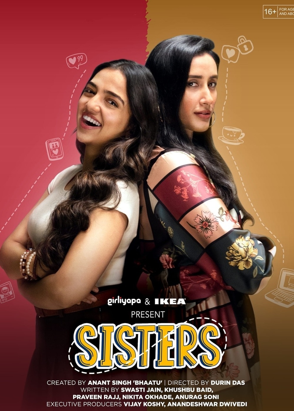 Sisters Web Series (2022) | Release Date, Review, Cast, Trailer, Watch Online at YouTube ...