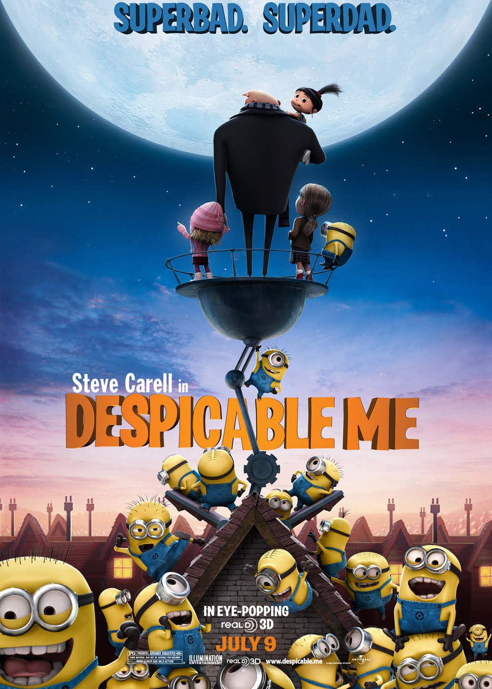 Despicable Me Movie (2010) | Release Date, Review, Cast, Trailer, Watch ...