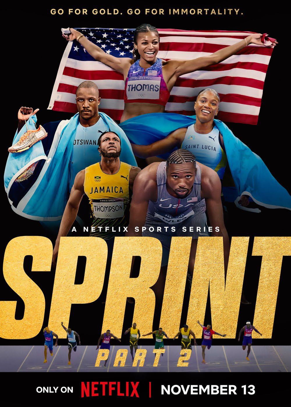 Sprint: The World's Fastest Humans Season 2 TV Series (2024) | Release ...